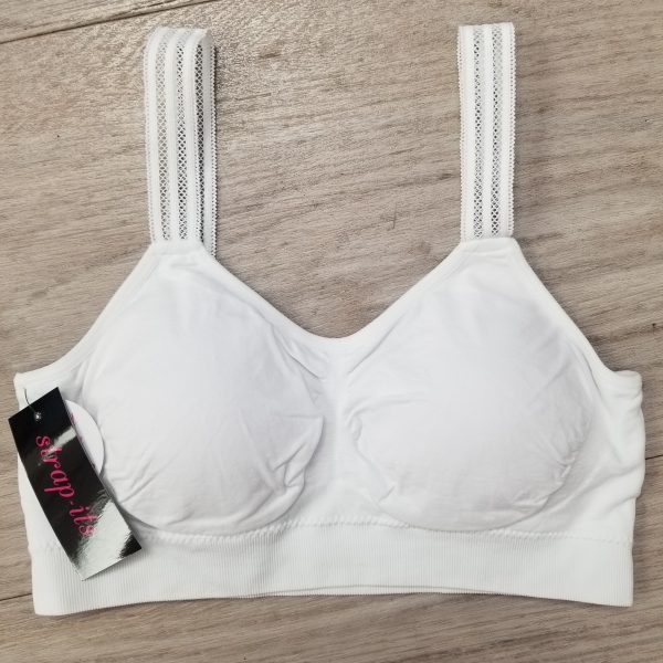 Strap-its -Bras with decorative bra straps that are meant to be seen